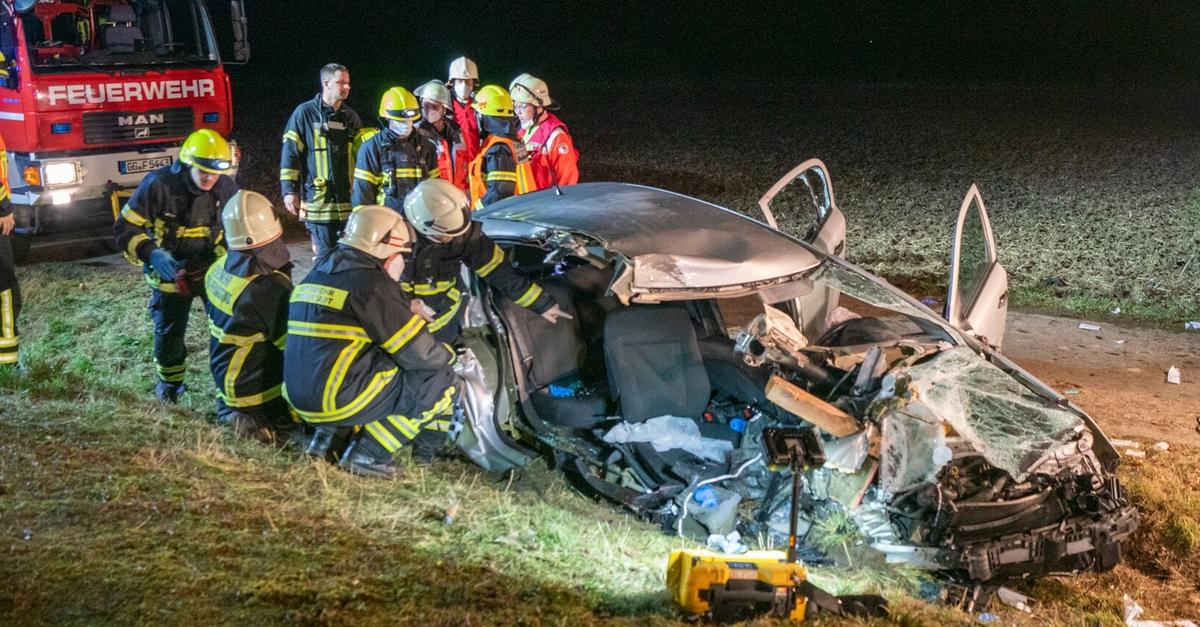Schwerer Unfall mit vier Verletzten bei Pfungstadt